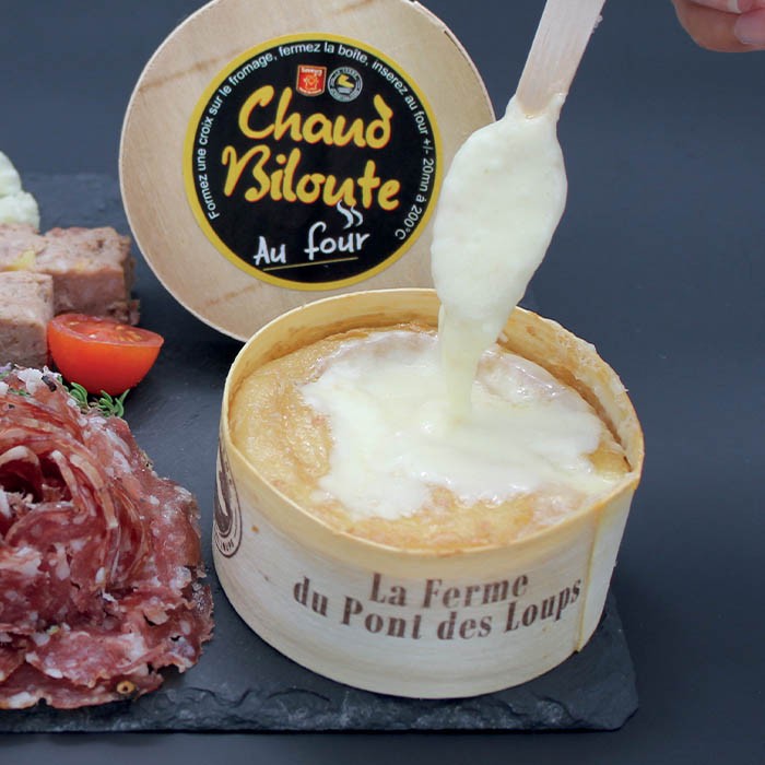 Roger de Lille - Fromage Le chaud biloute 170g Pont des Loups